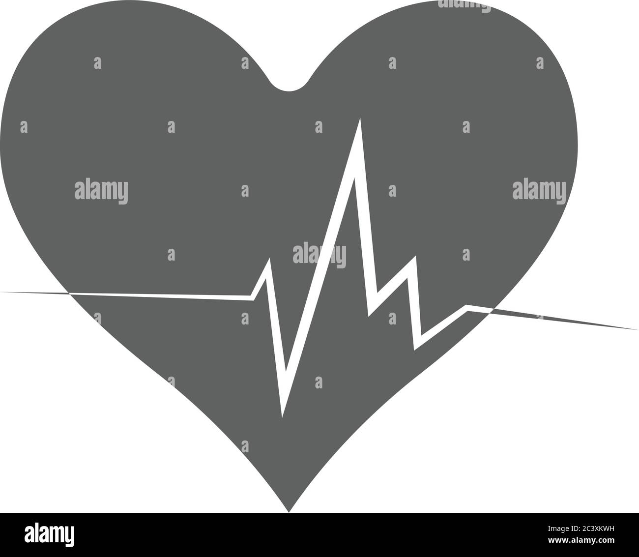Heart Rate icon simple design vector illustration Stock Vector Image ...