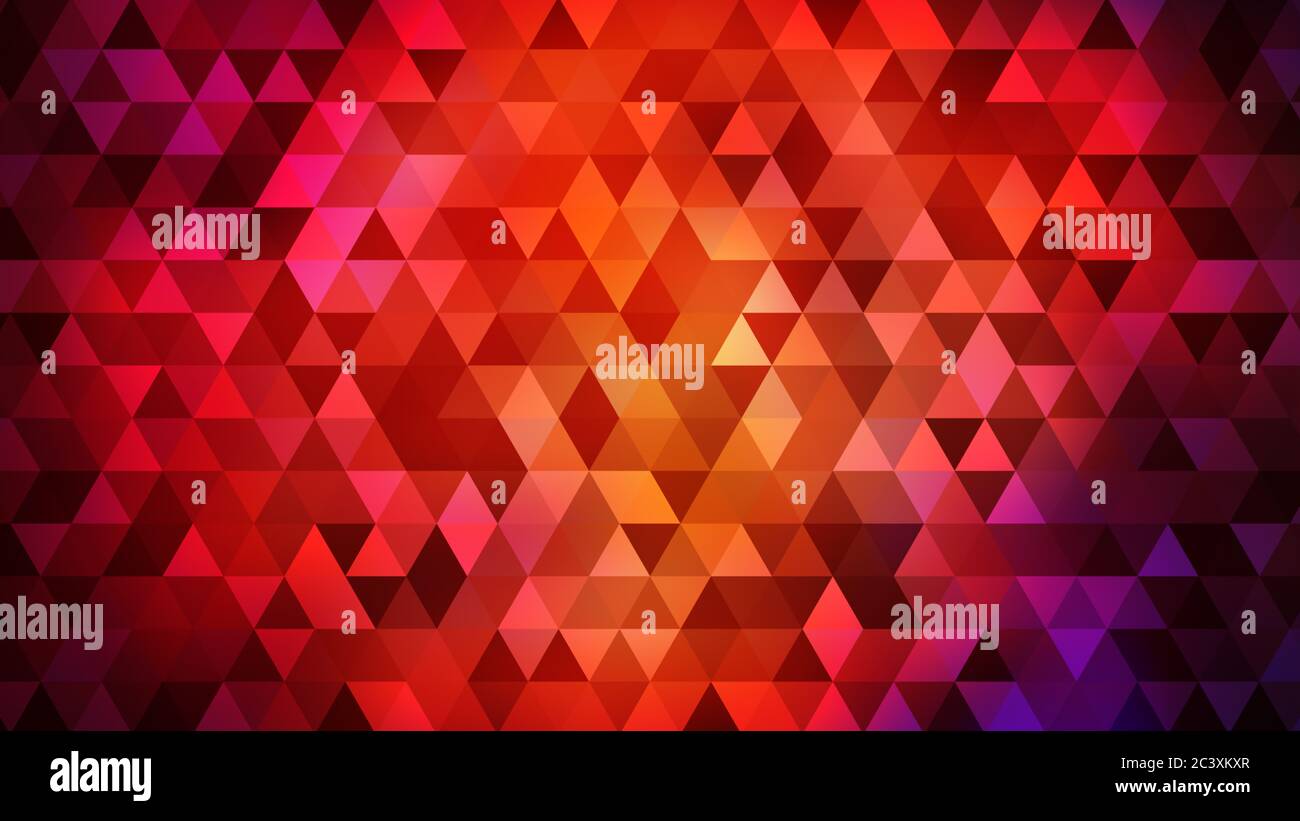 Beautiful Fall Autumn Triangle Tessellated Pattern - Abstract ...