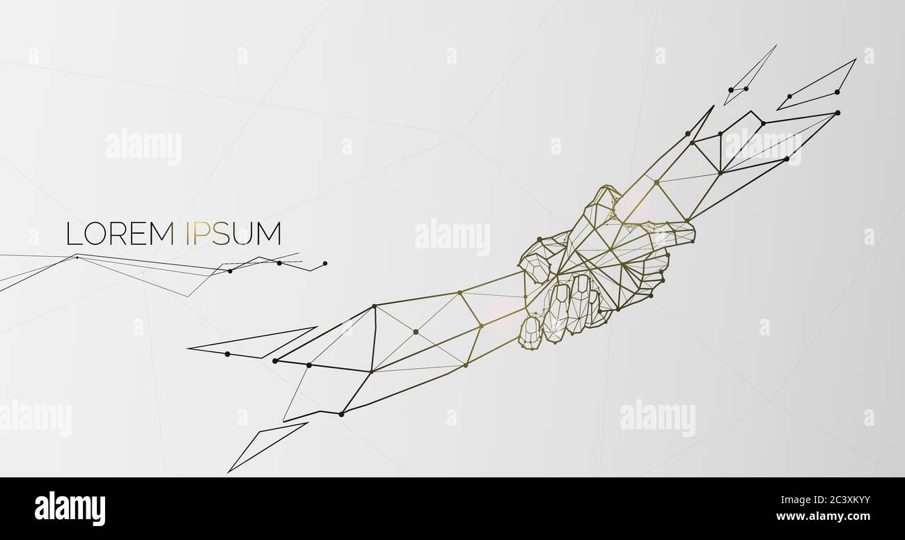 Illustration of two human hands holding each other tight Stock Vector ...