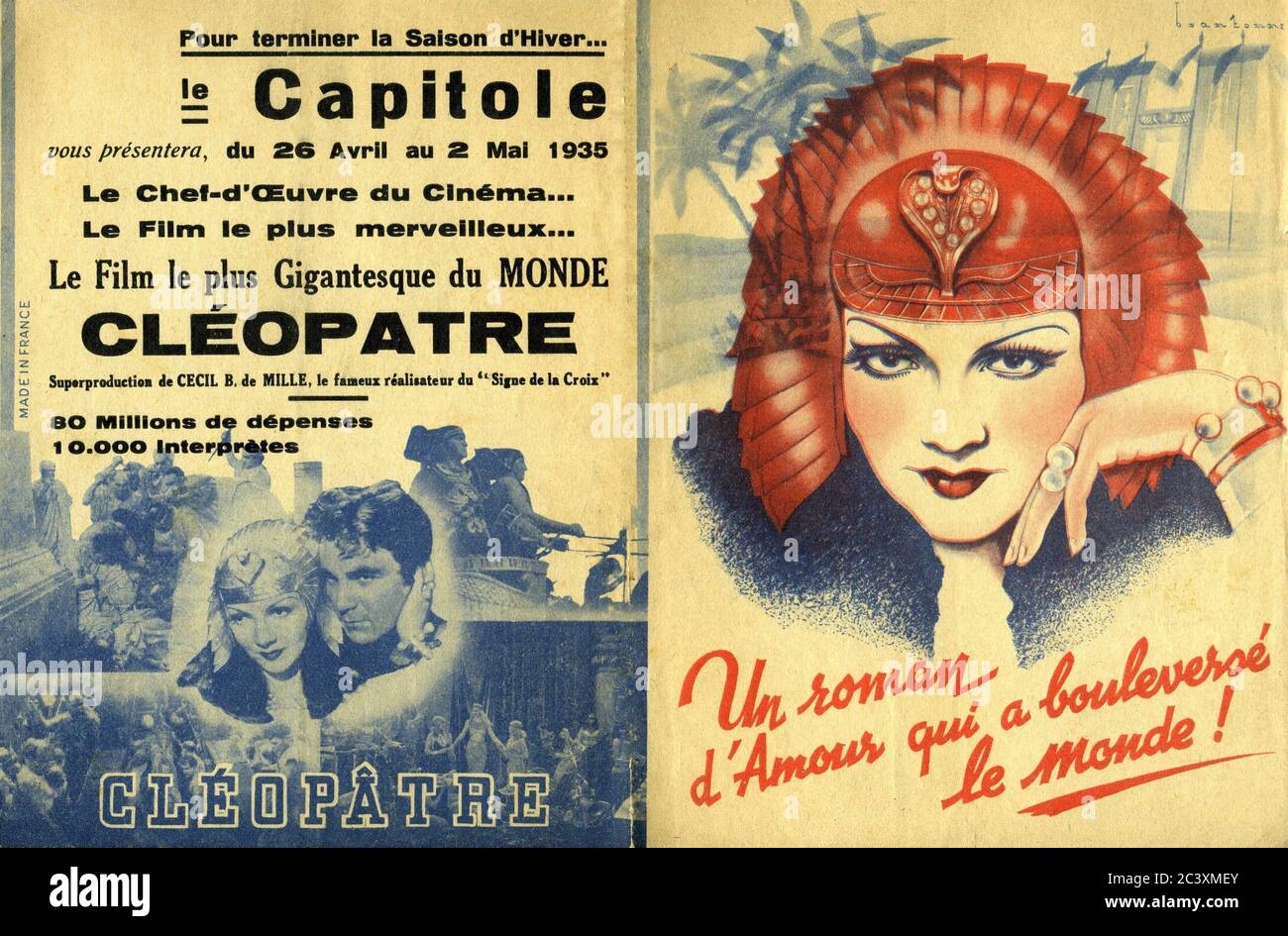 Cleopatra 1934 Poster