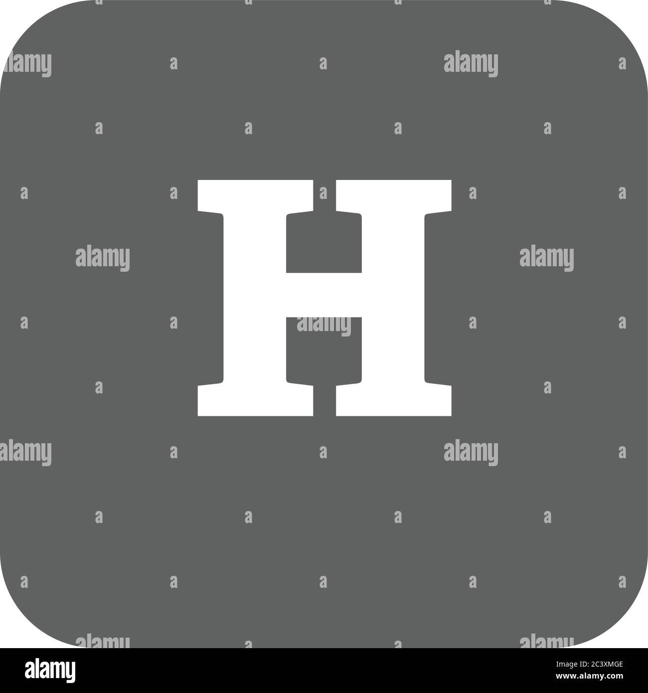 Hospital sign, hospital symbol icon simple design vector illustration ...