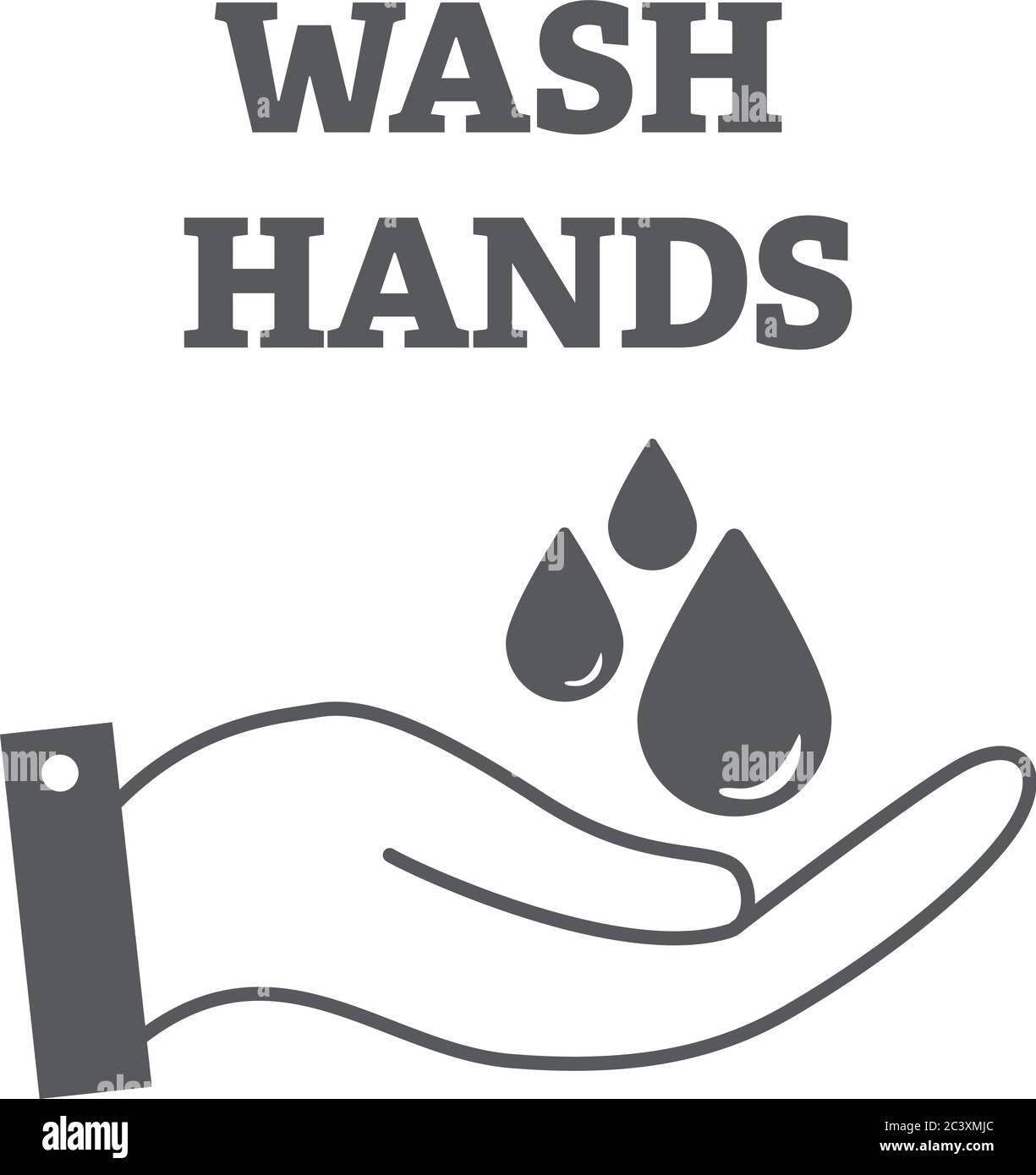 Wash your hands icon simple design vector illustration Stock Vector ... Wash your hands icon simple design vector illustration Stock Vector ...