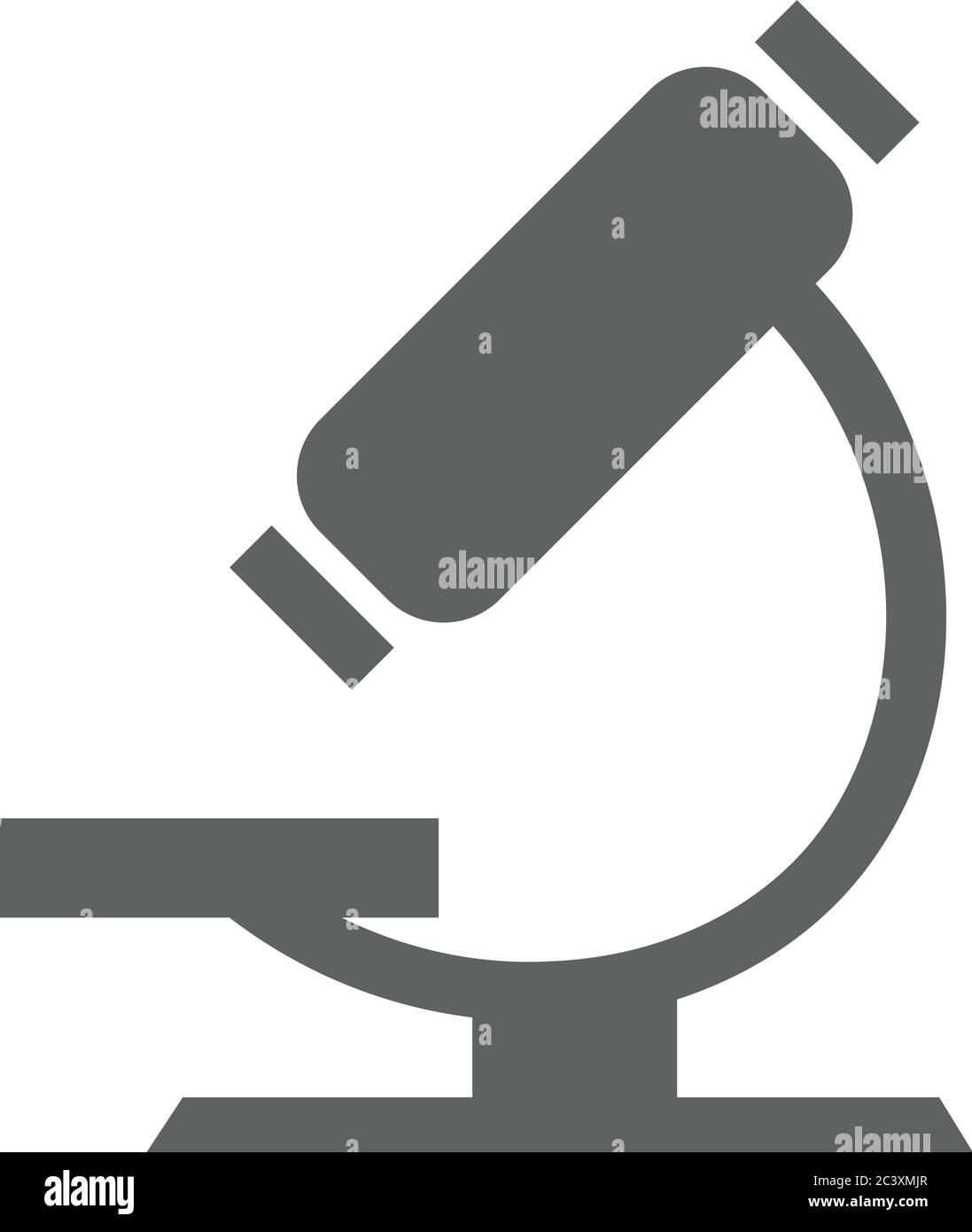 Microscope icon simple design vector illustration Stock Vector Image ...
