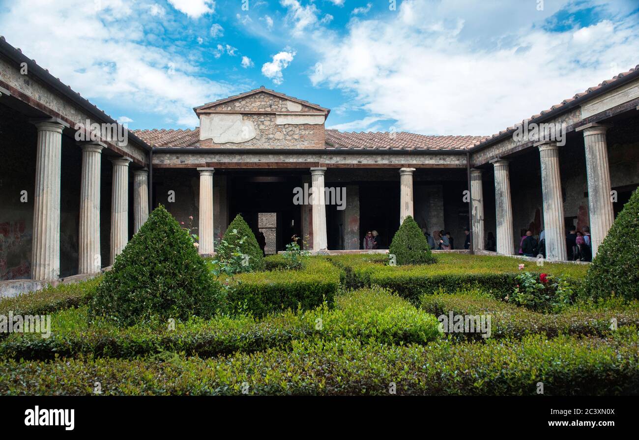 House of Menander (Casa del Menandro) is one of the richest and most ...