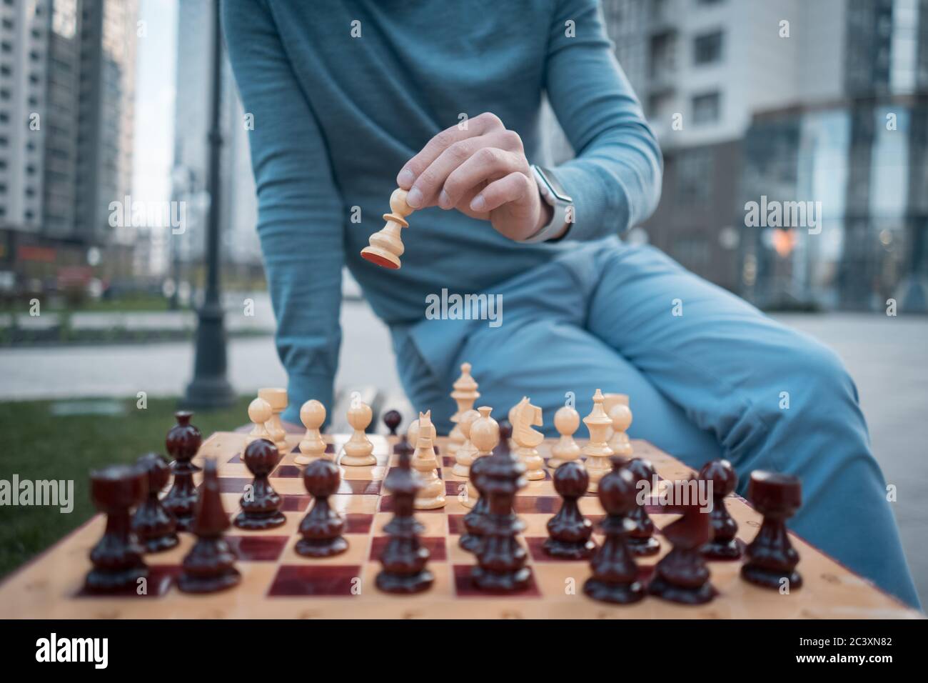 Black man playing board game hi-res stock photography and images - Alamy