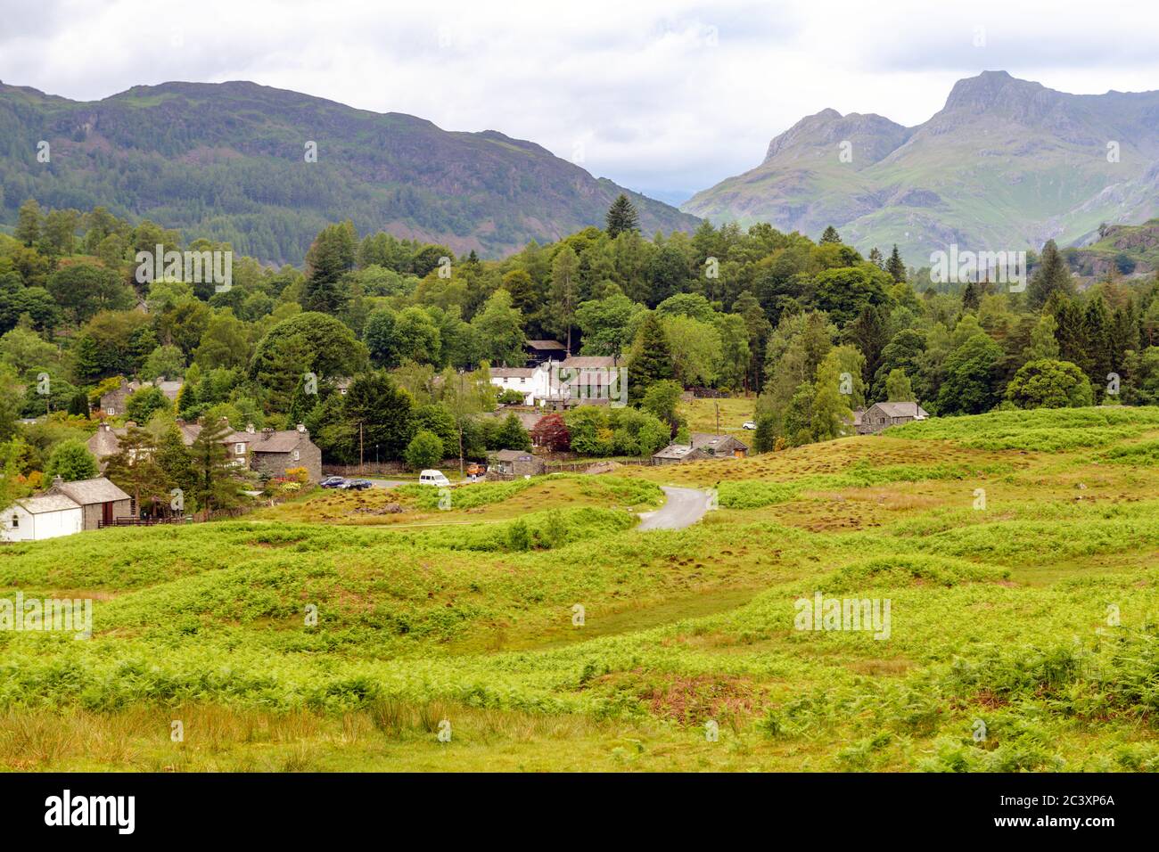 Elterwater village in lake district hi-res stock photography and images ...