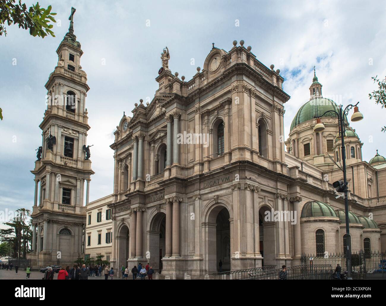Pontifical Shrine of the Blessed Virgin of the Rosary of Pompei is a ...