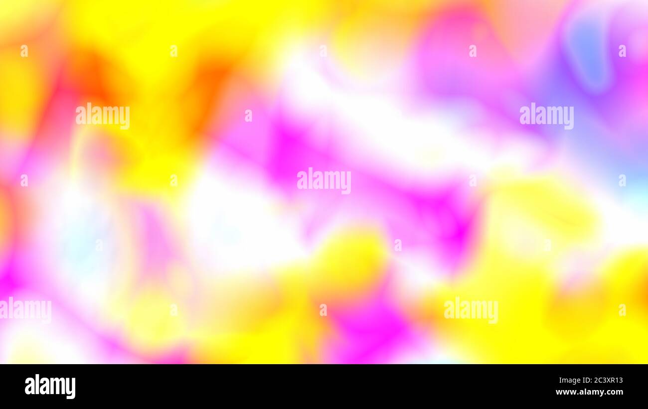 Psychedelic Ink Blob Bubble Shape Splotches Merging and Splitting ...