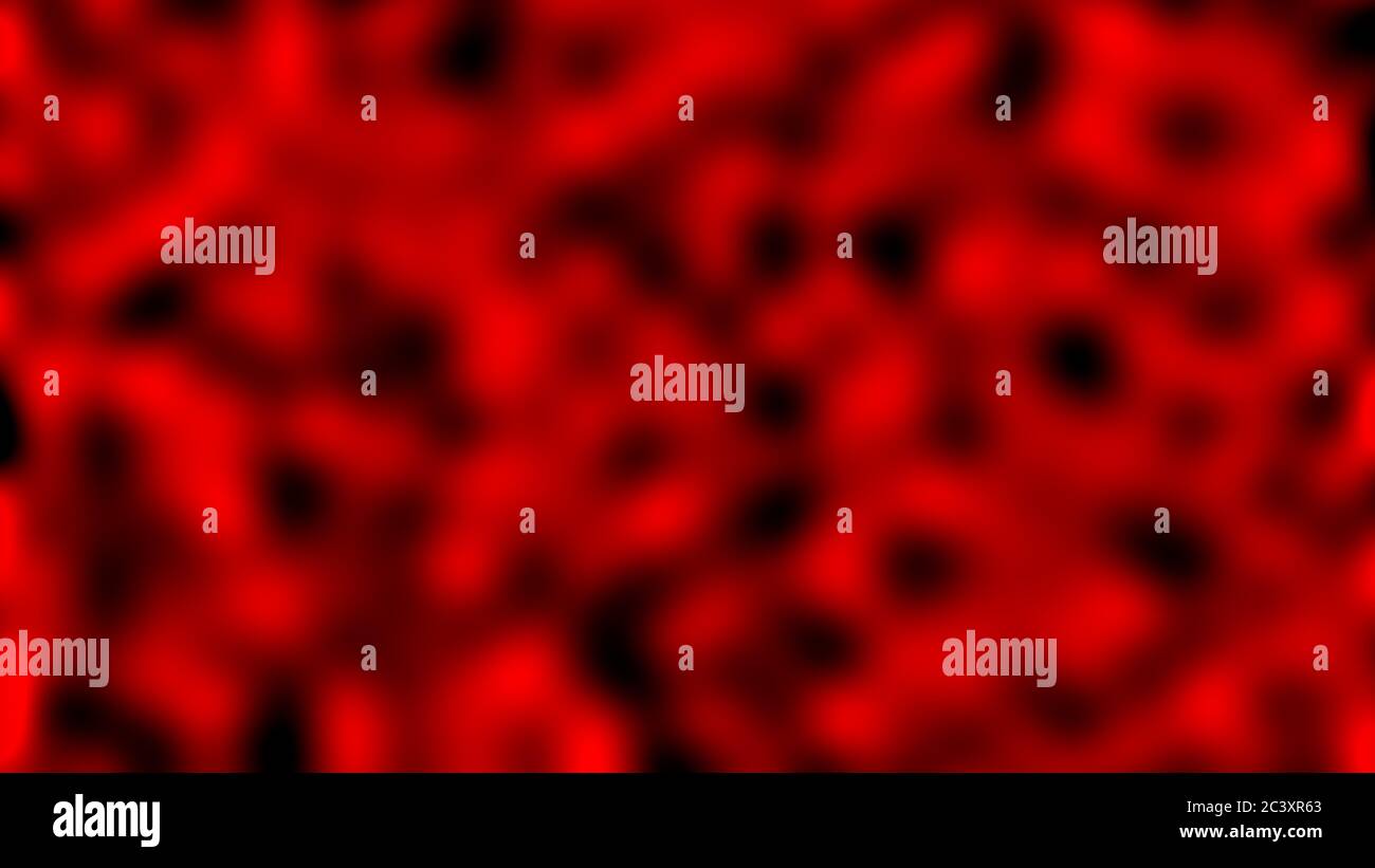 Random Blurry Gaussian Noise and Red Blood Cells - Abstract Background ...