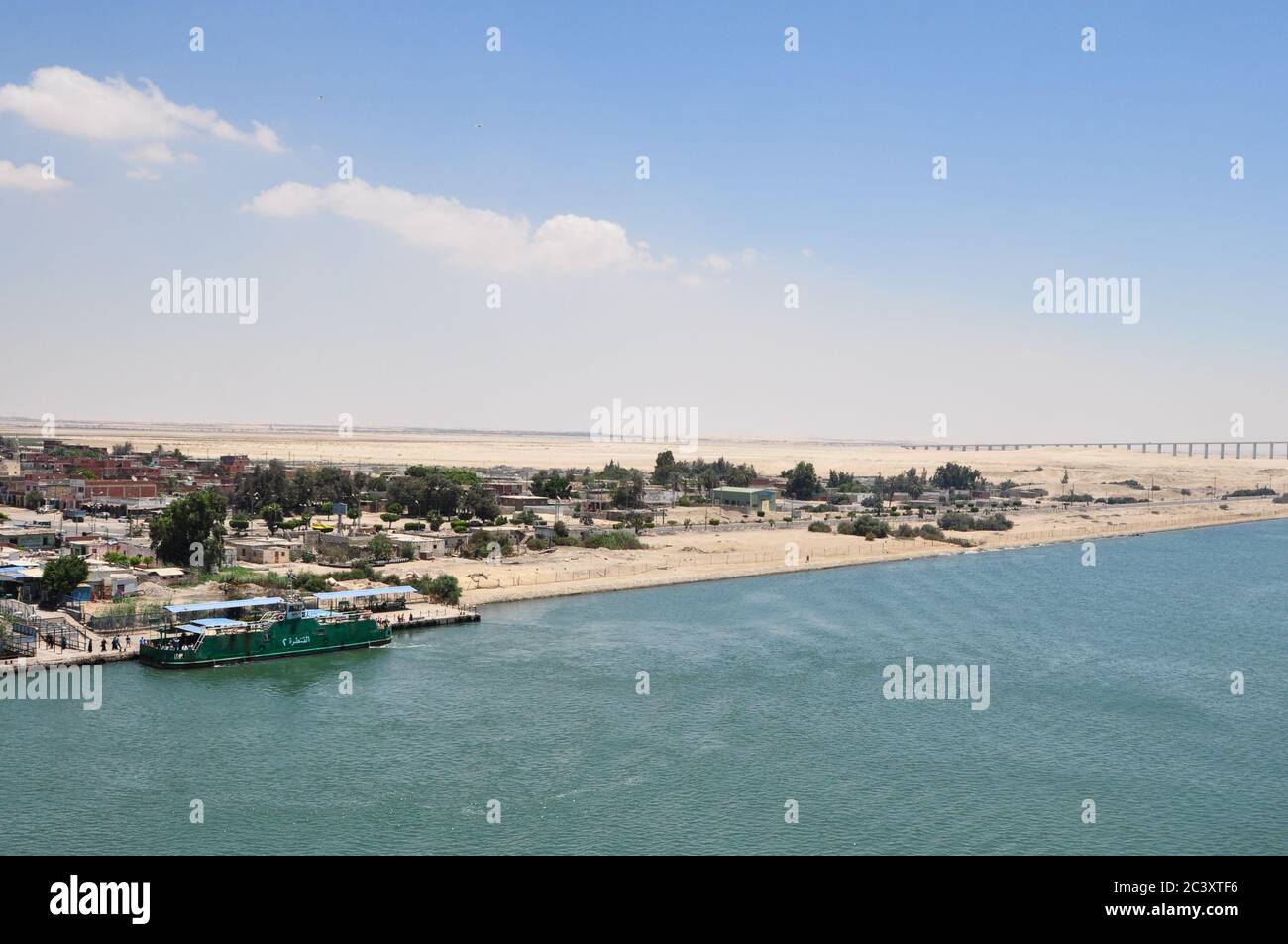 Sea Princess sailing through the Suez Canal Stock Photo - Alamy