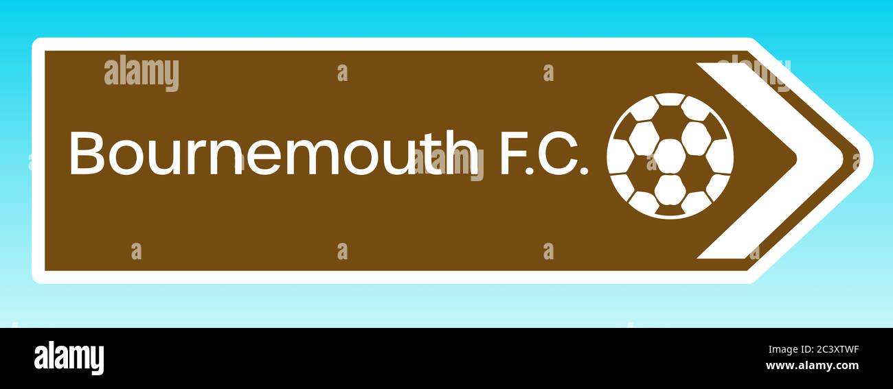 Bournemouth football club logo hi-res stock photography and images - Alamy