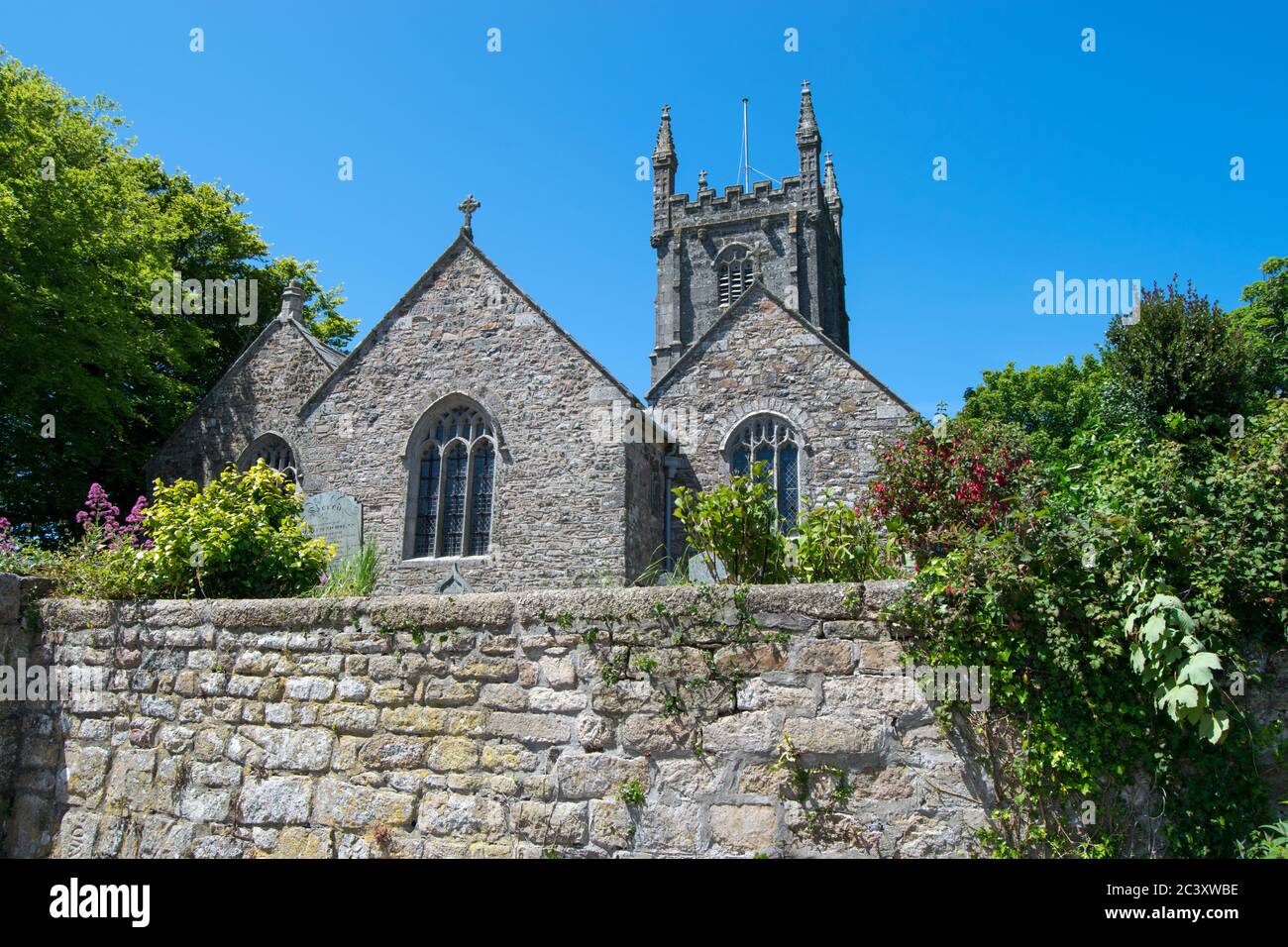 St Paul's Church, Ludgvan, Cornwall UK Stock Photo - Alamy