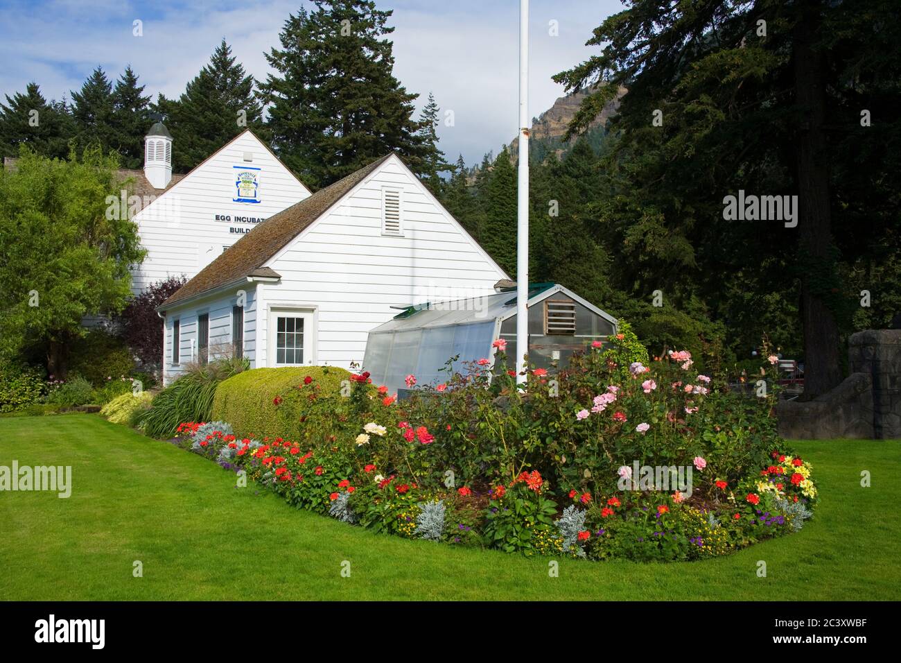 Bonneville Fish Hatchery in the Columbia River Gorge, Greater Portland ...