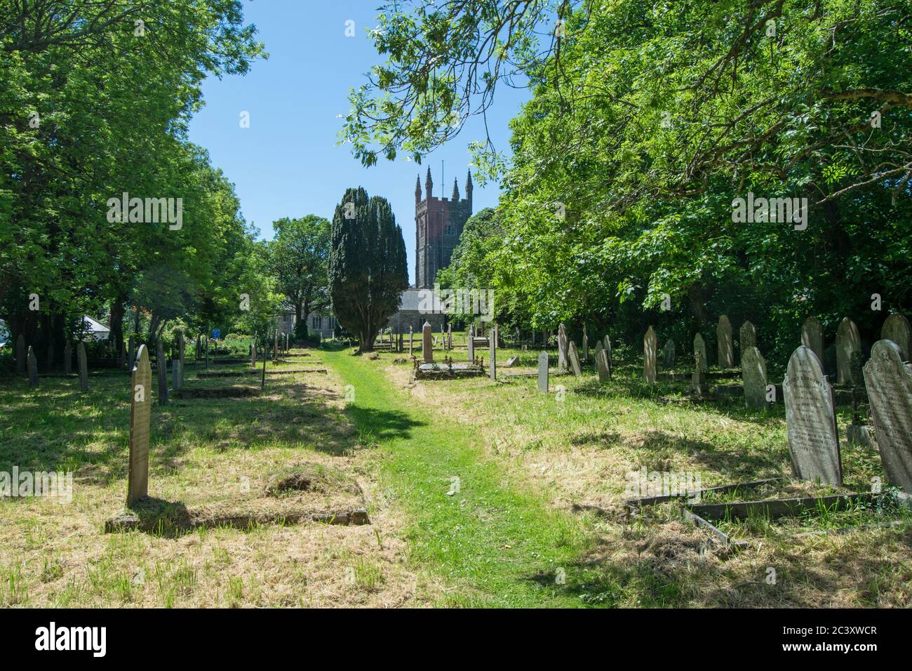 Cornwall ludgvan church hi-res stock photography and images - Alamy