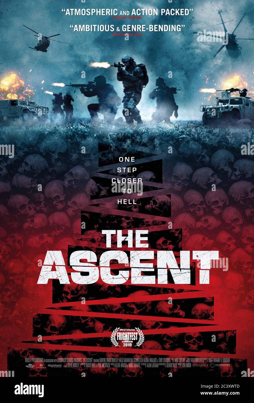 BLACK OPS, (aka STAIRS, aka THE ASCENT), poster, 2019. © Samuel Goldwyn ...