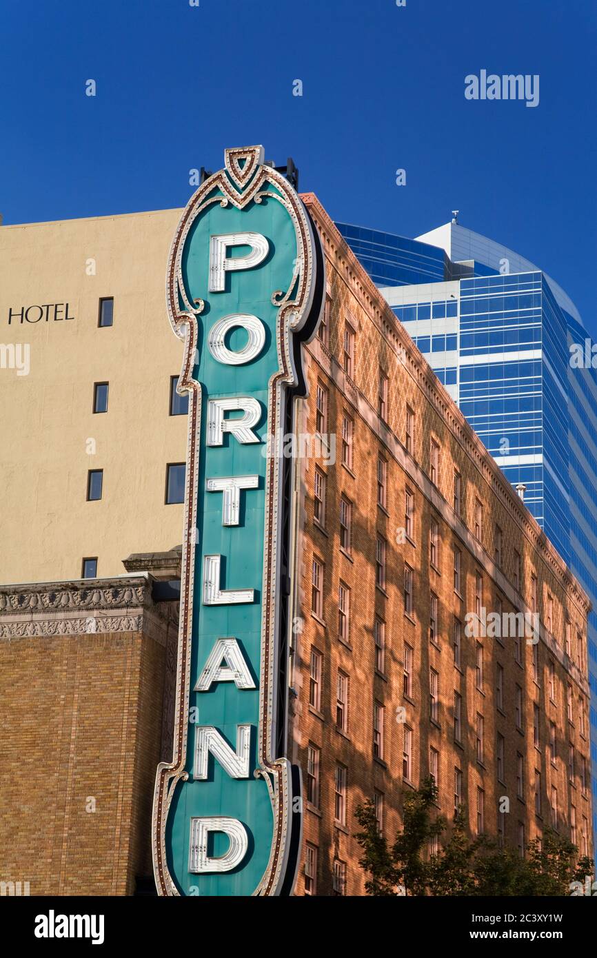 Arlene Schnitzer Concert Hall in Portland, Oregon, USA Stock Photo - Alamy
