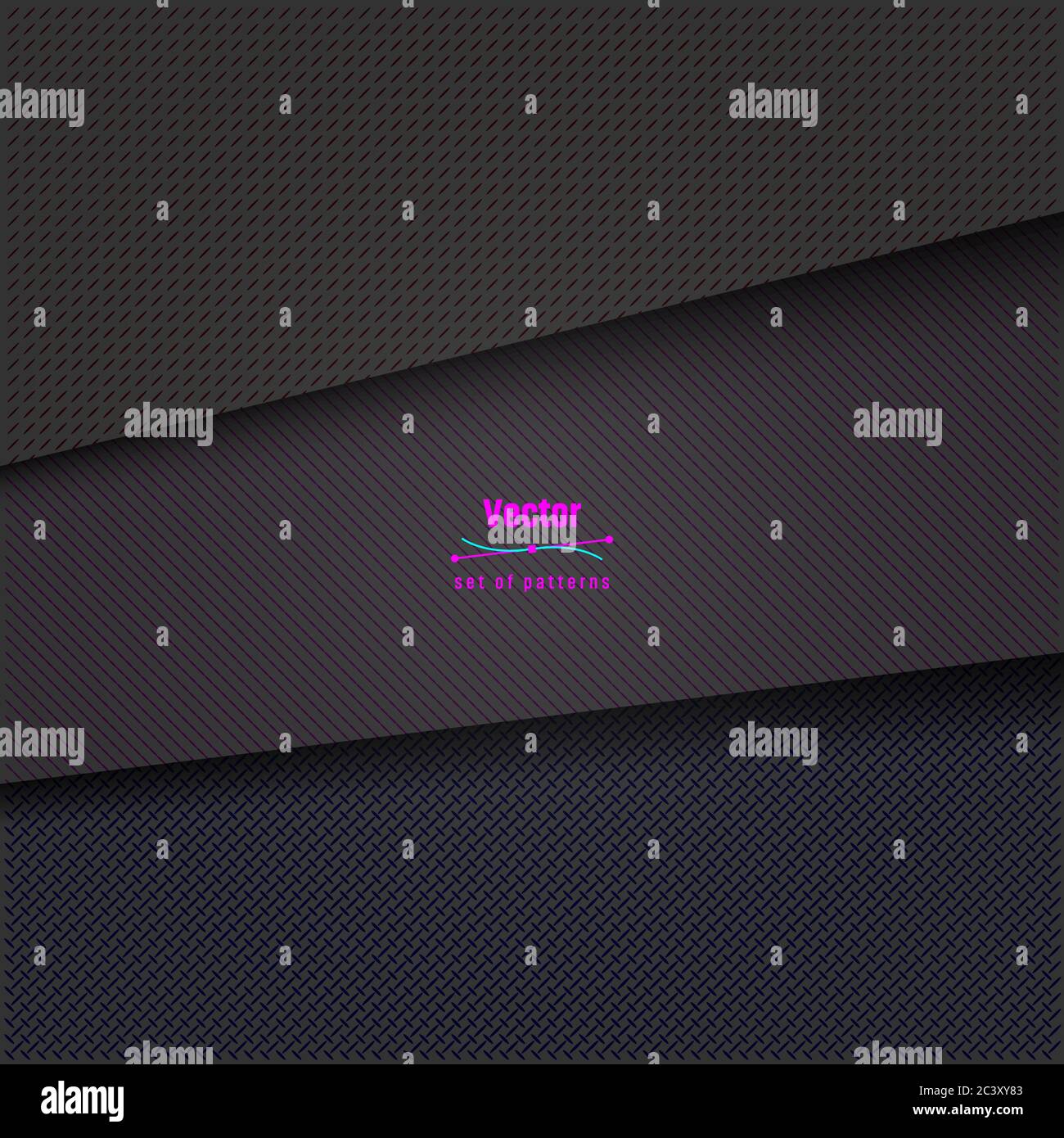 Set of patterns Stock Vector Image & Art - Alamy