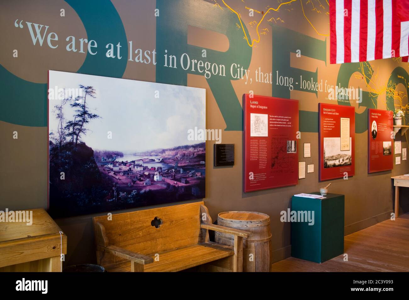 End of The Oregon Trail Interpretive Center in Oregon City, Greater ...