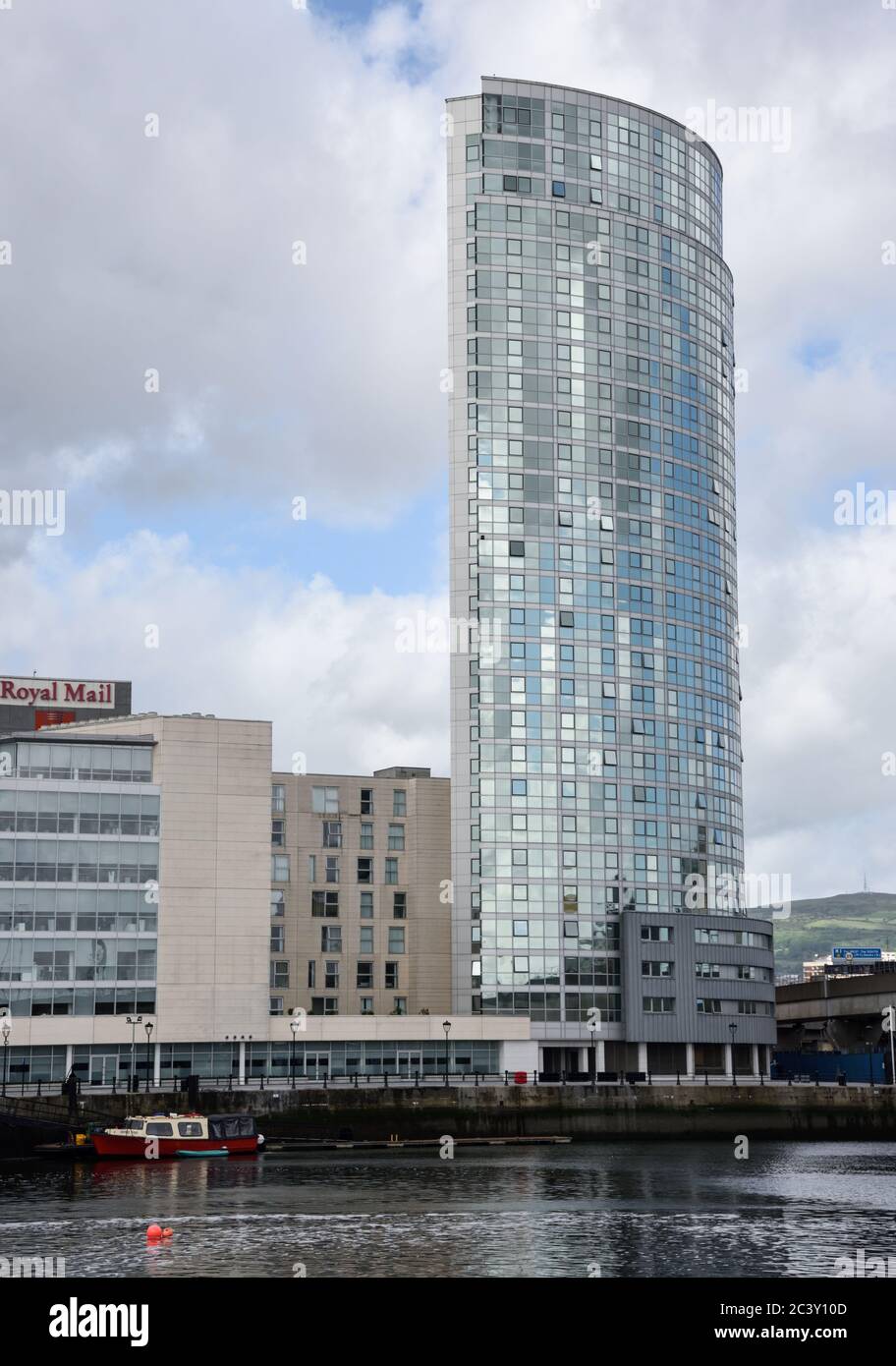 High rise building belfast hi-res stock photography and images - Alamy
