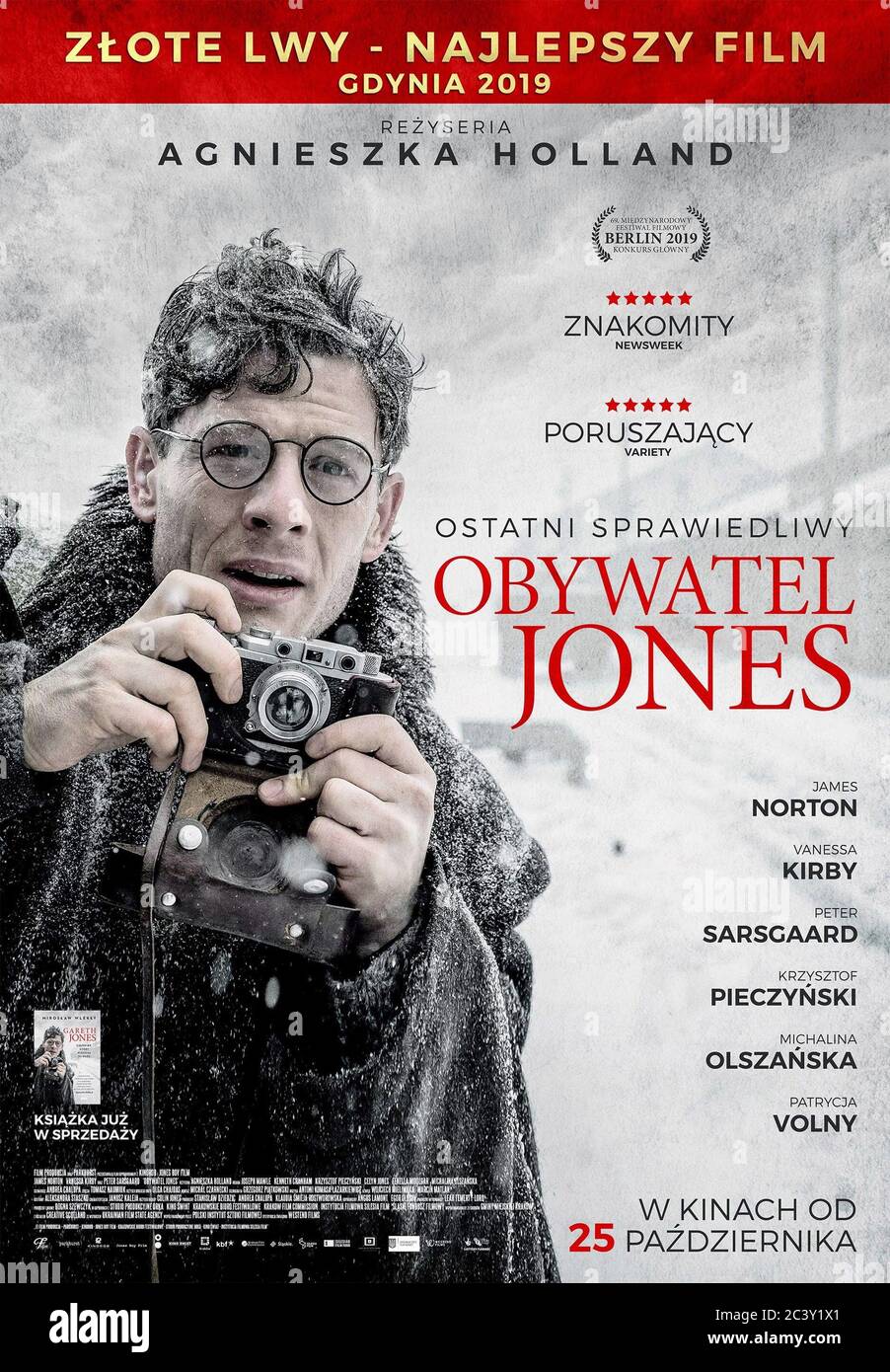 MR. JONES, (aka OBYWATEL JONES), Polish poster, James Norton as Gareth ...