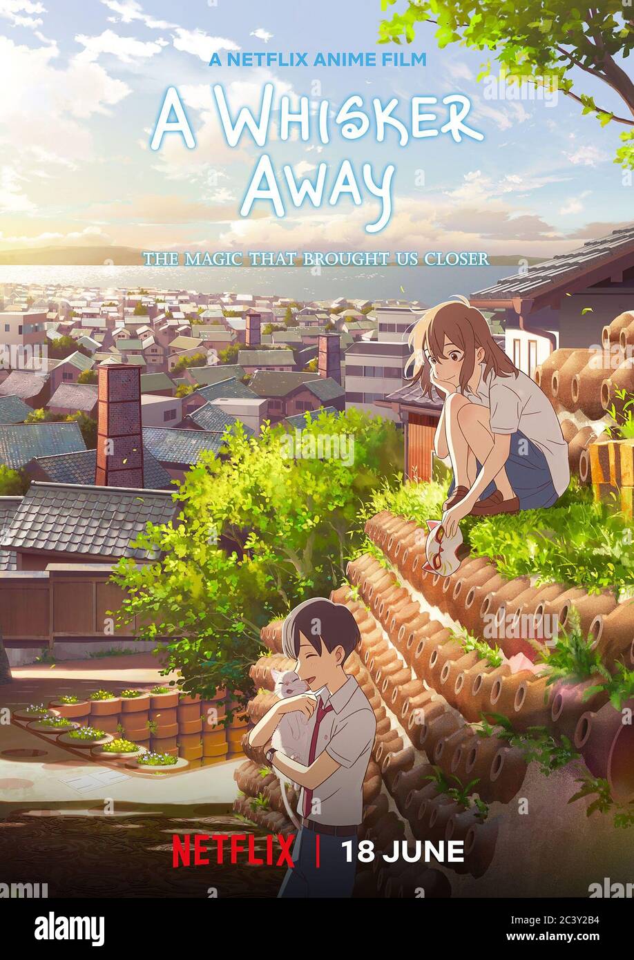 A WHISKER AWAY, (aka NAKITAI WATASHI WA NEKO WO KABURU), poster, from ...