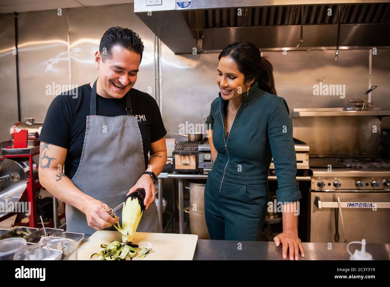 TASTE THE NATION WITH PADMA LAKSHMI, Padma Lakshmi (right), (Season 1 ...