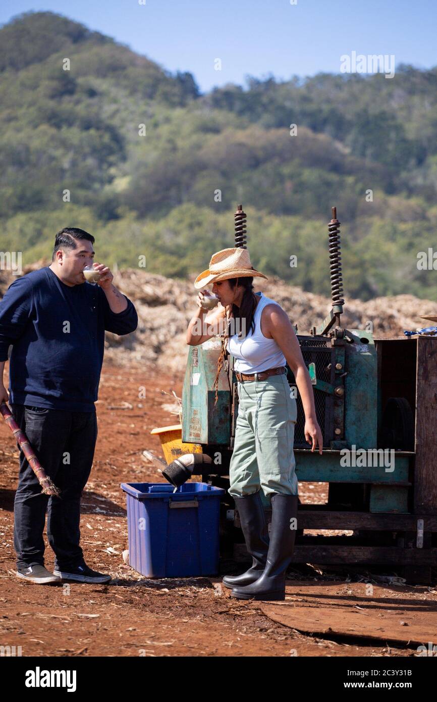 TASTE THE NATION WITH PADMA LAKSHMI, Padma Lakshmi (right), 'Zen and ...