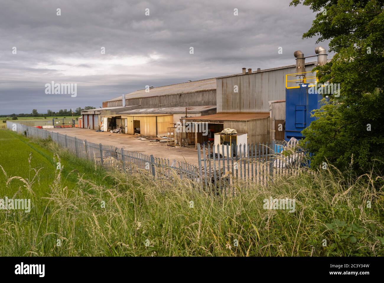 22.06.2020 Burscough, Lancashire, UK Sign saying Burscough Bridge on ...
