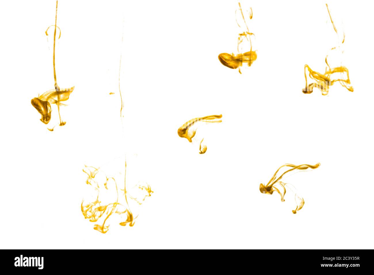 Abstract orange paint splash in Cut Out Stock Images & Pictures - Alamy