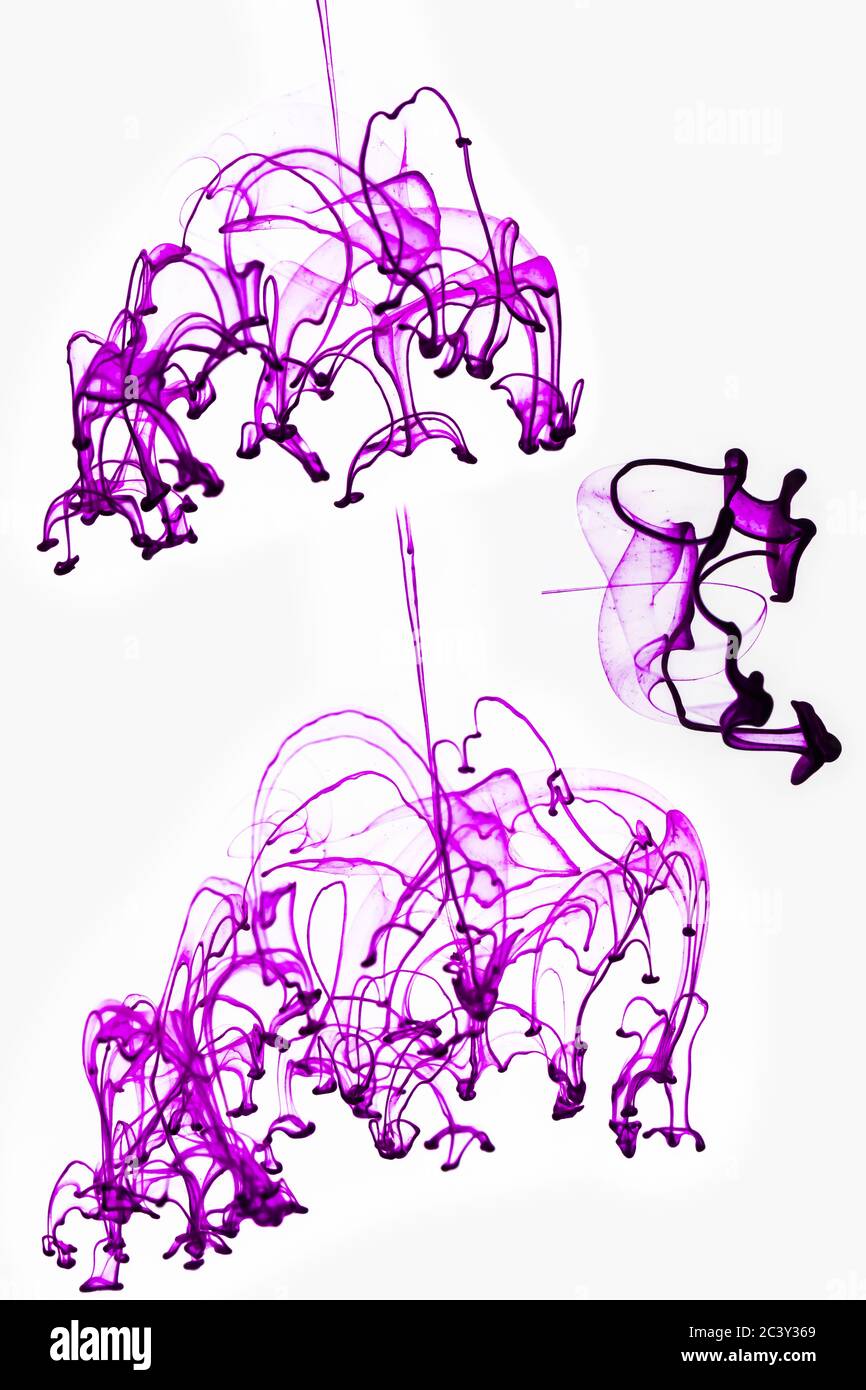 Ink in water photography Stock Photo - Alamy