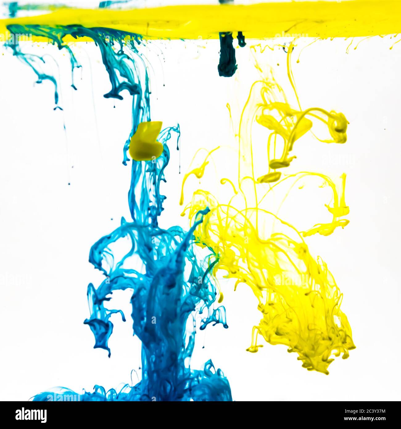 Ink in water photography Stock Photo - Alamy