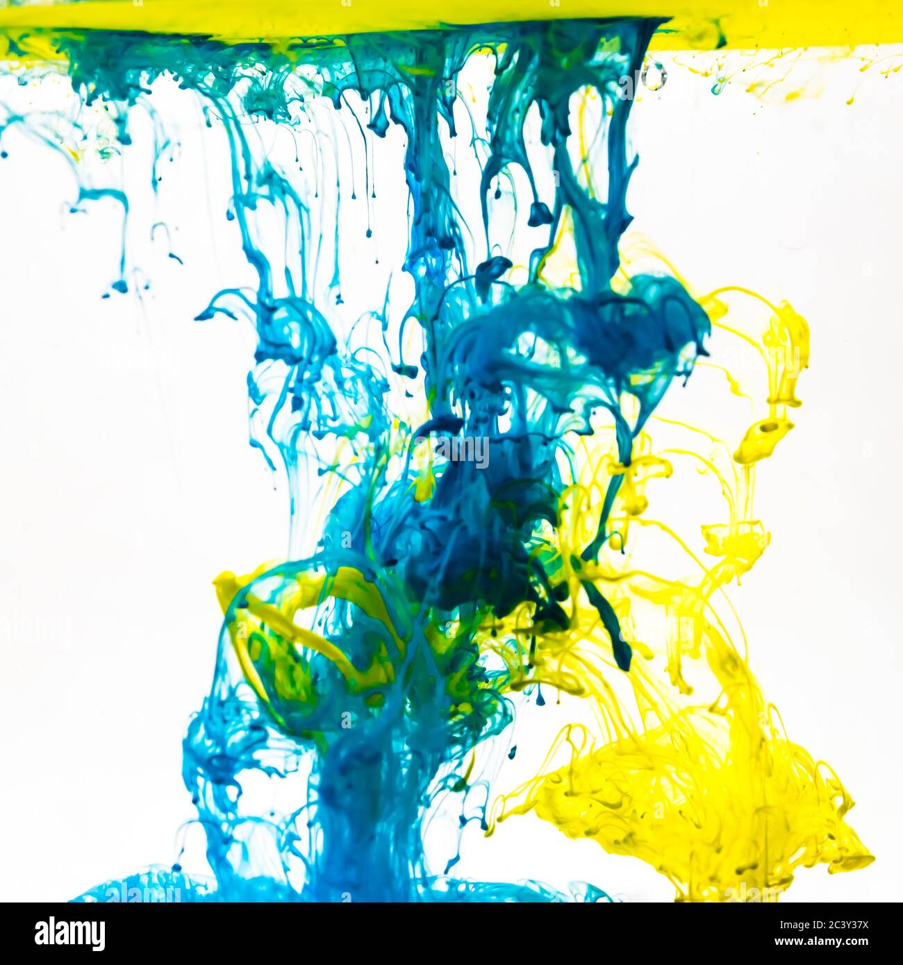 Ink in water photography Stock Photo - Alamy