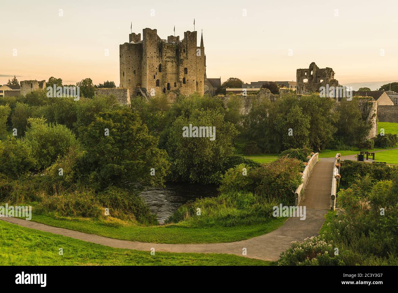 trim castle ireland Stock Photo - Alamy