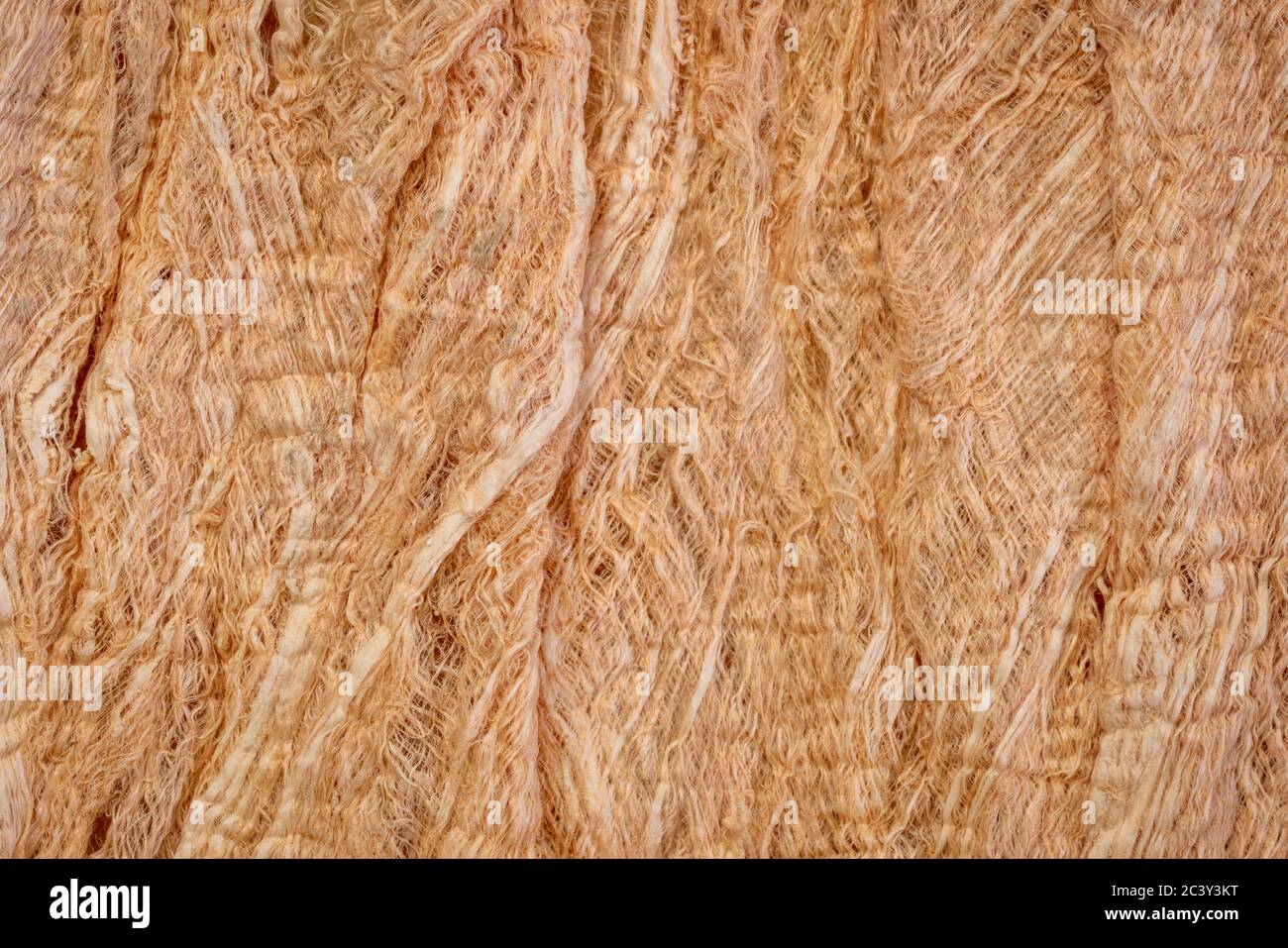 raw, natural mulberry paper handmade in Thailand - background and ...