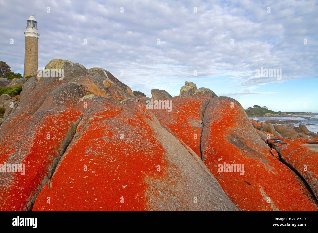 Eddystone Point Lighthouse Stock Photo - Alamy