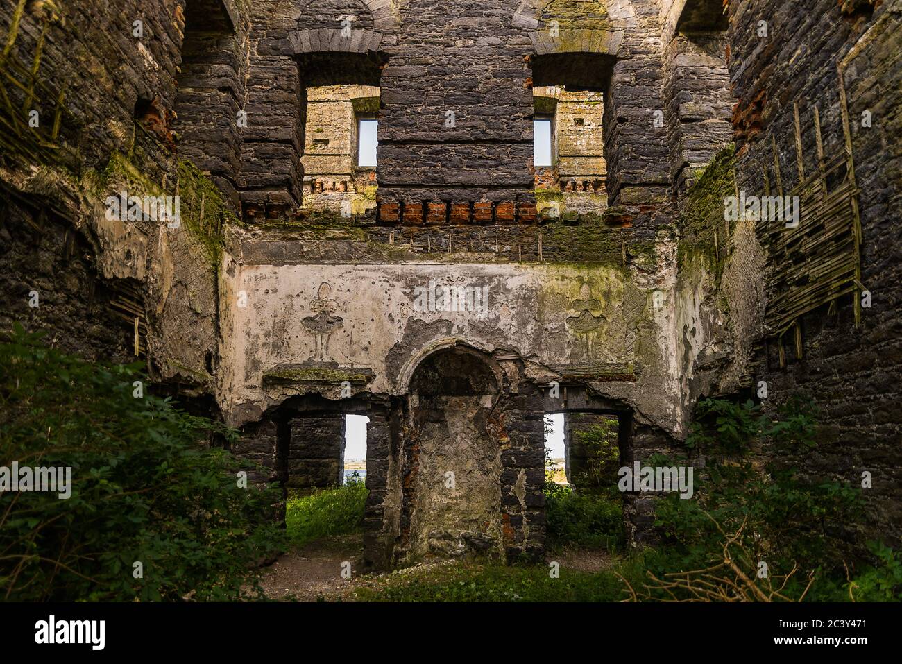 Tyrone house in Kilcolgan Ireland Stock Photo - Alamy