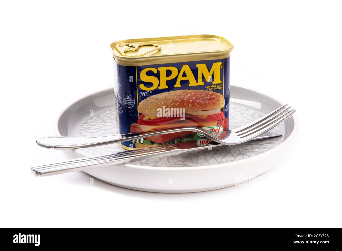 Can of spam hi-res stock photography and images - Alamy