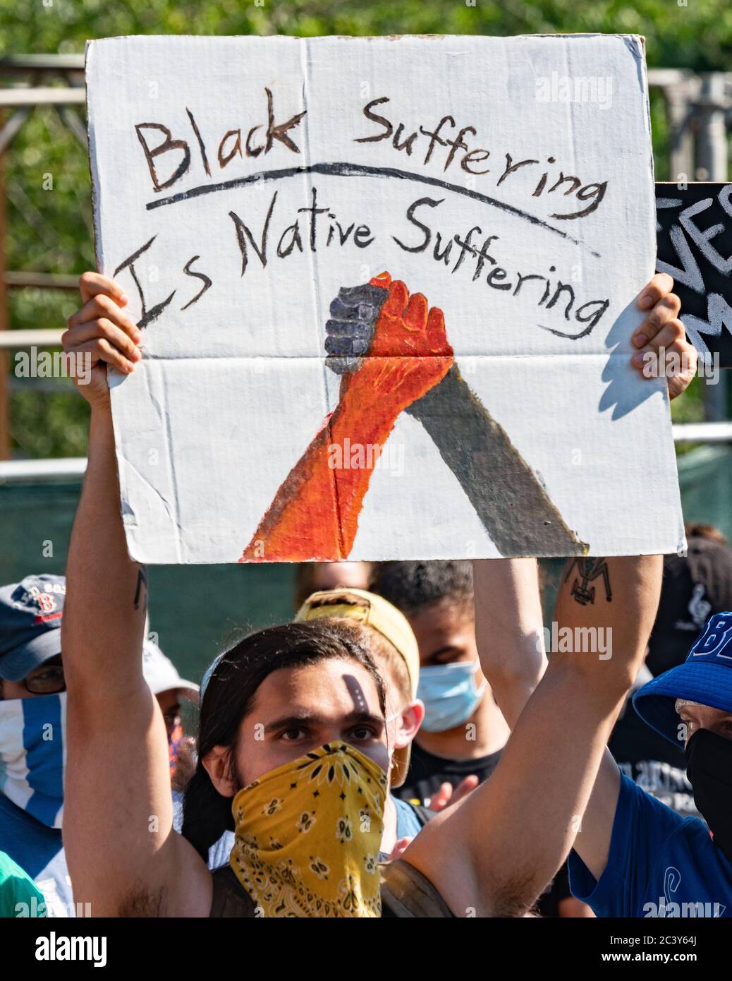 Usa history racism sign hi-res stock photography and images - Alamy