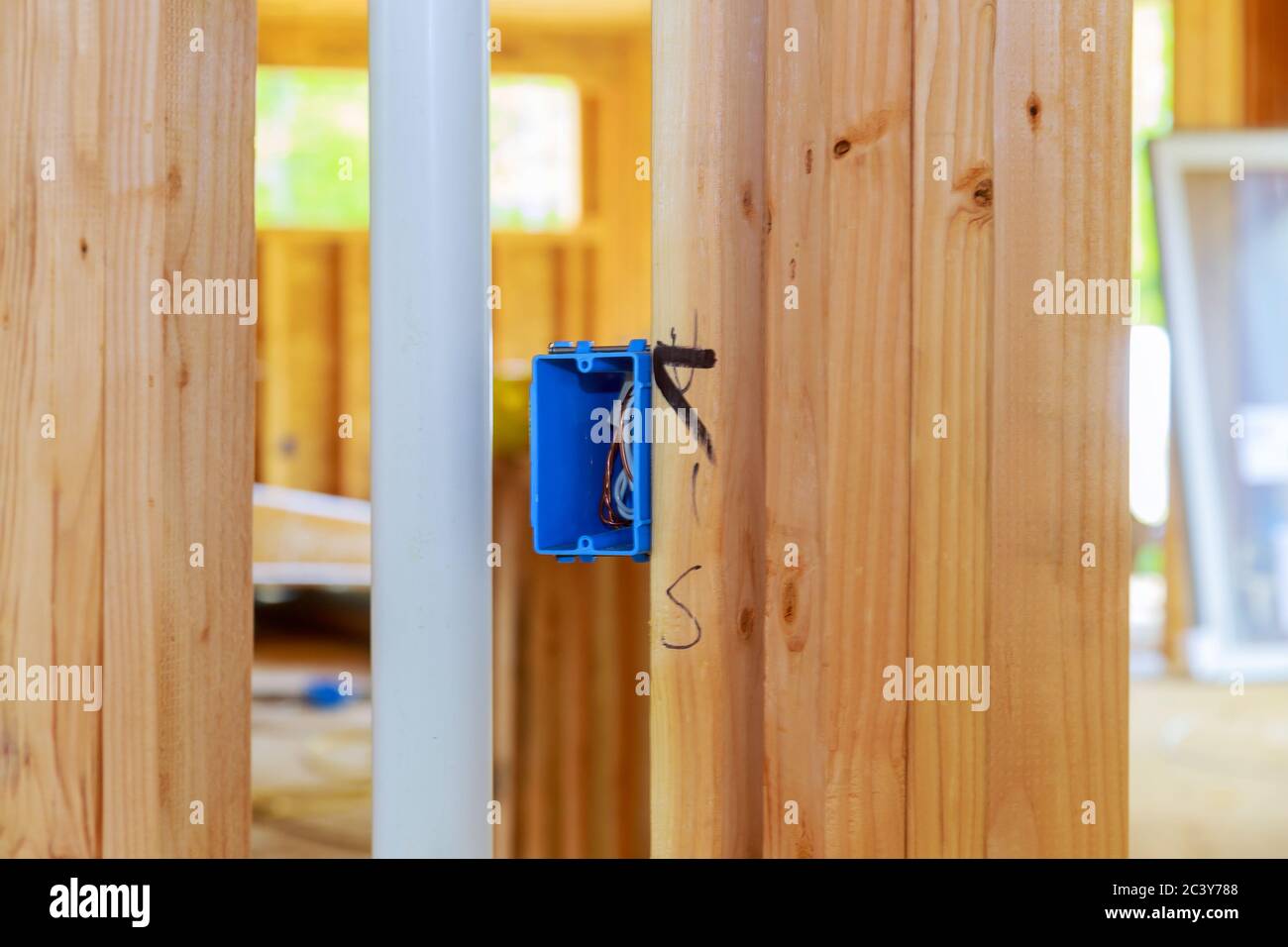 Installing electrical outlets hi-res stock photography and images - Alamy