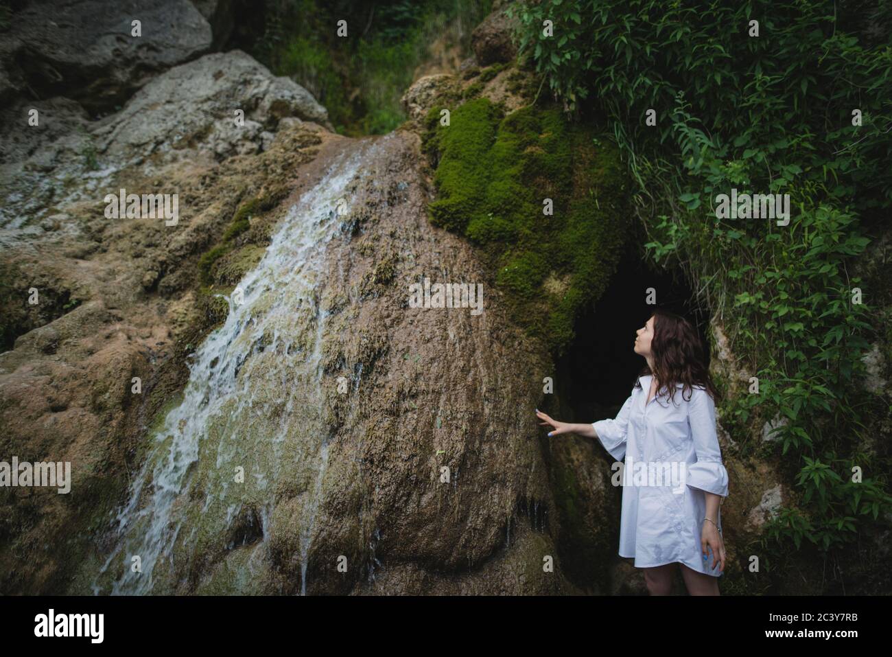 Long length waterfall hi-res stock photography and images - Alamy