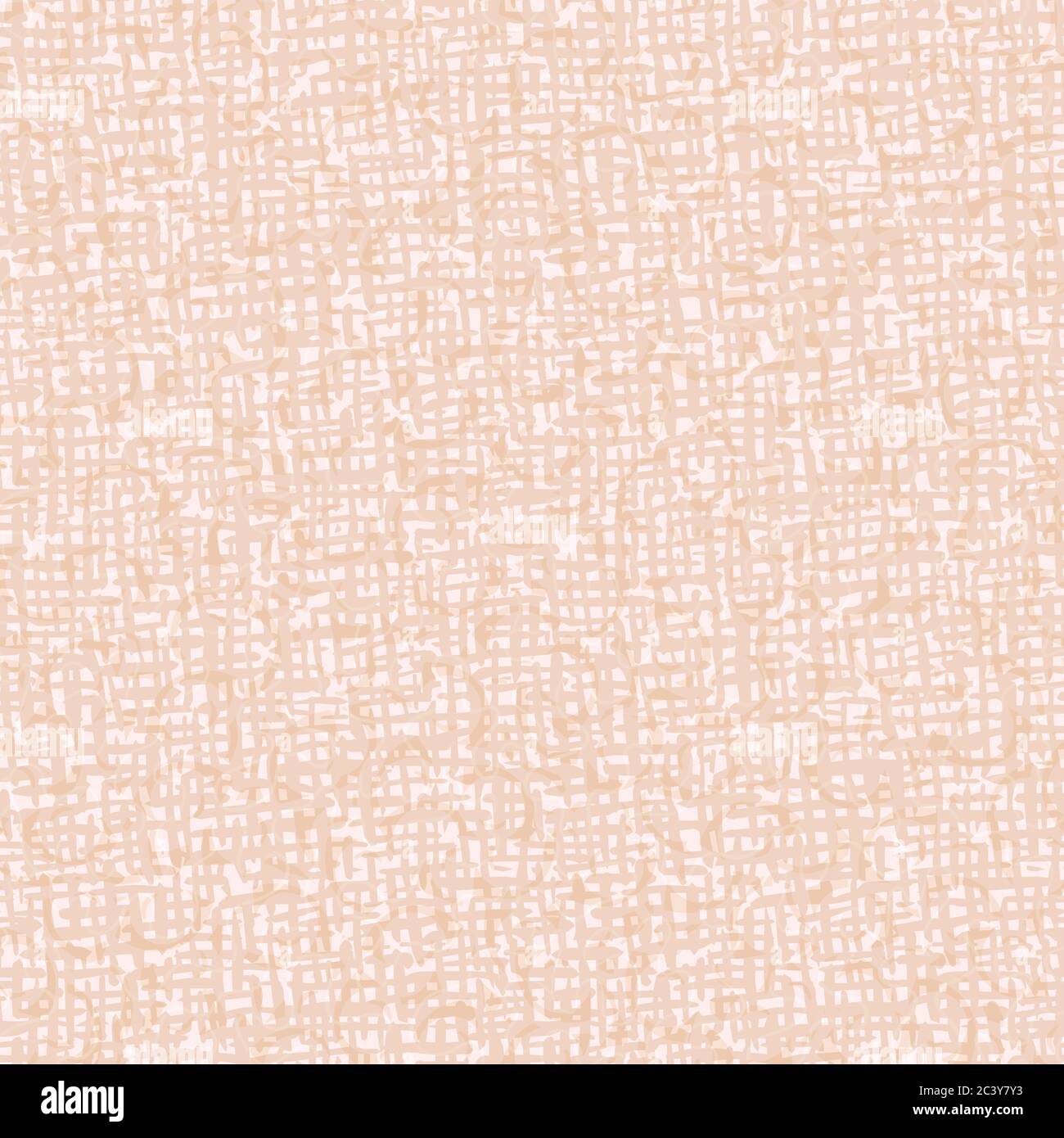 Seamless pattern. Hand drawn abstract hessian fabric texture. Stylish ...