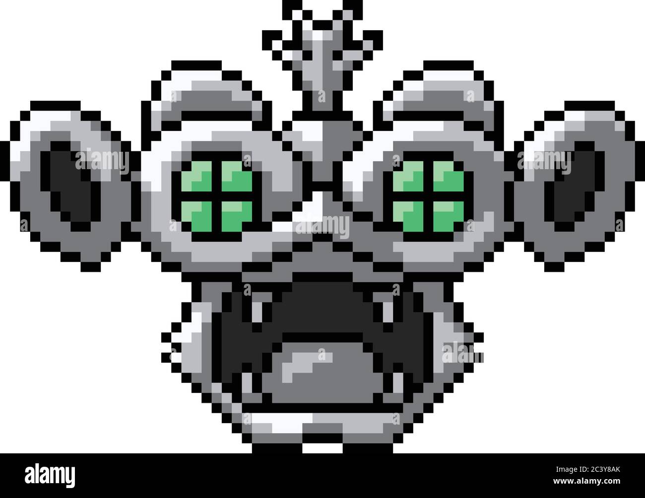 Robot mask icon Stock Vector Images - Alamy