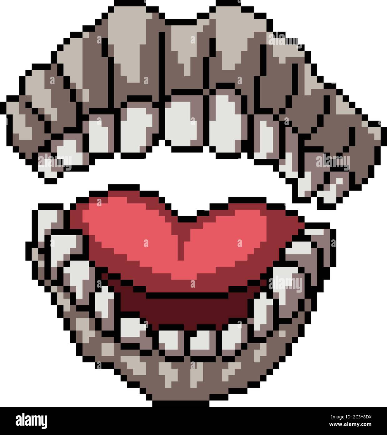 Bone mouth Stock Vector Images - Alamy