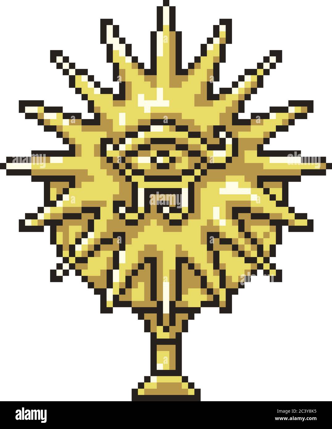 Gold artifact Stock Vector Images - Alamy