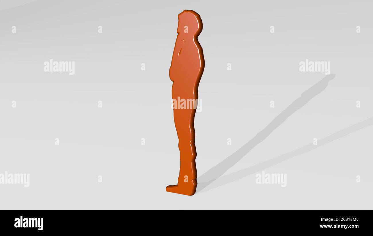 Thinking man cartoon 2d hi-res stock photography and images - Alamy