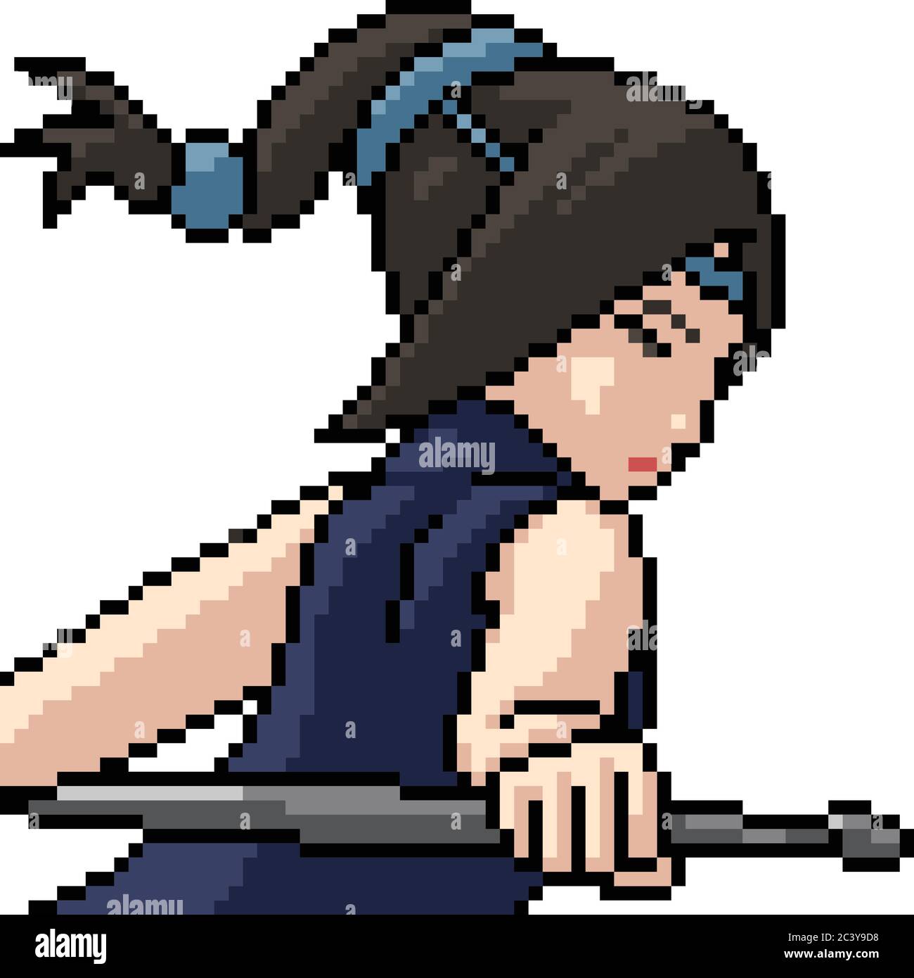 Pixel ninja hi-res stock photography and images - Alamy