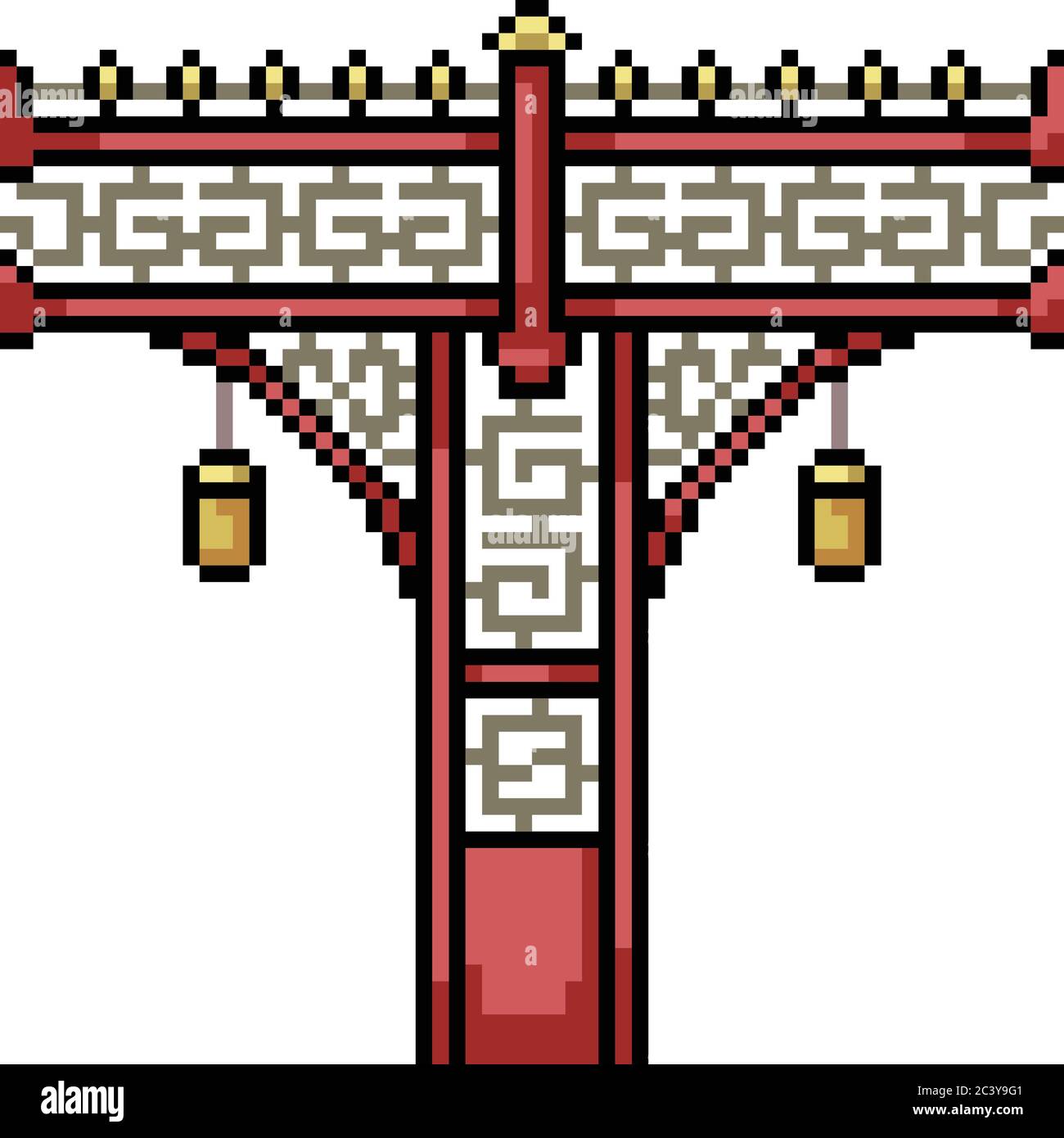 Bridge fence Stock Vector Images - Alamy