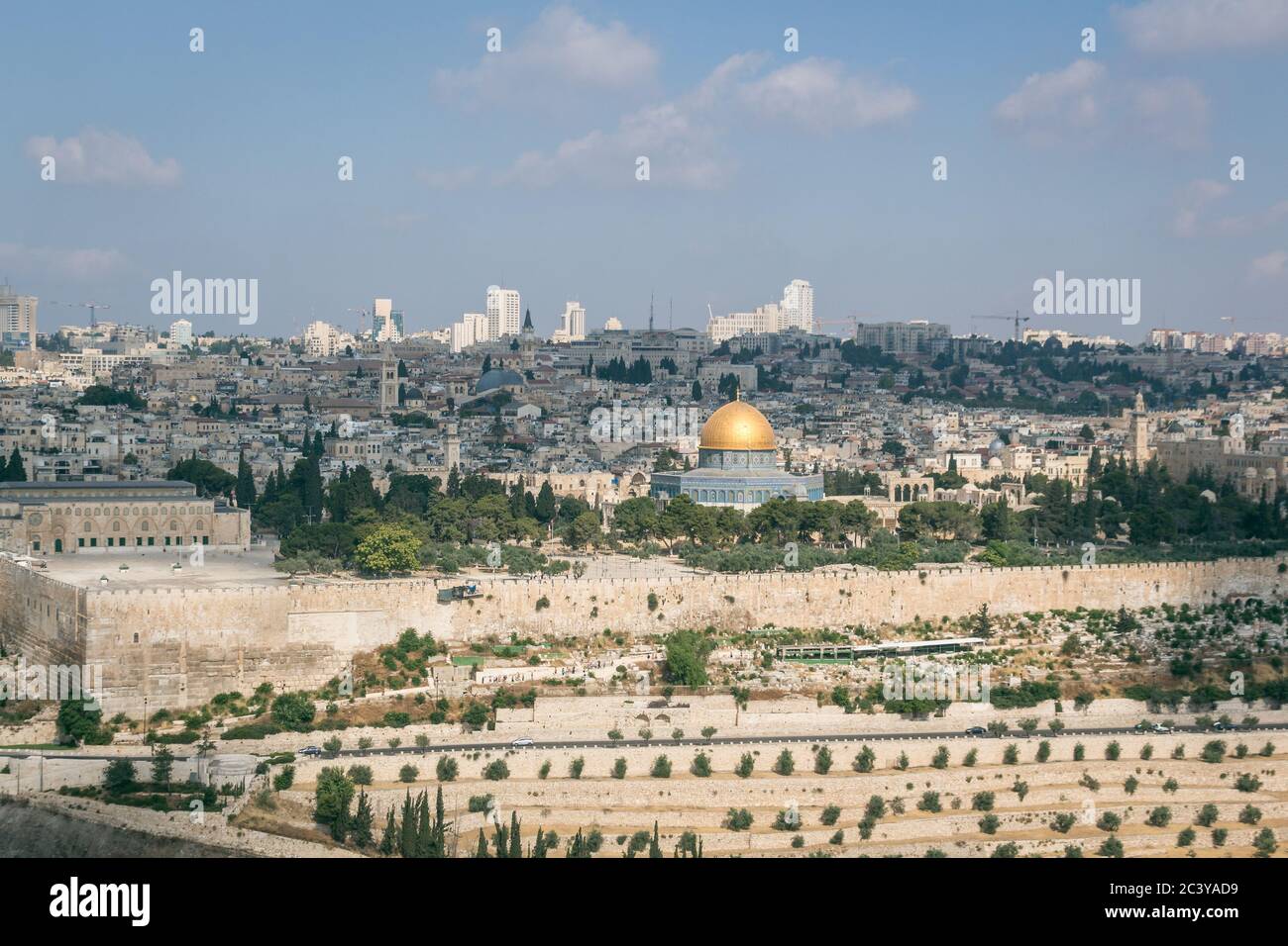View over Jerusalem, in Israel Stock Photo - Alamy