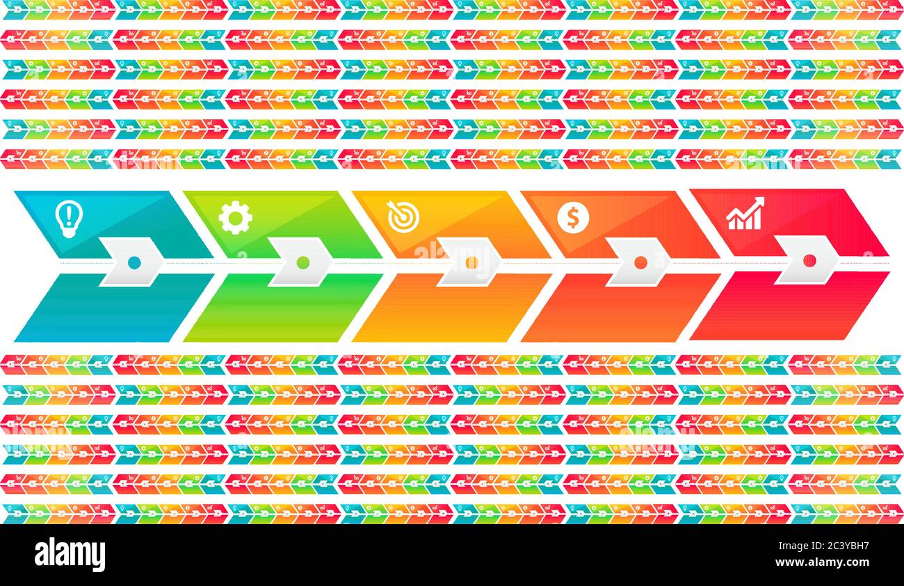 digital textile design of rainbow arrows on abstract background Stock Vector Image & Art - Alamy