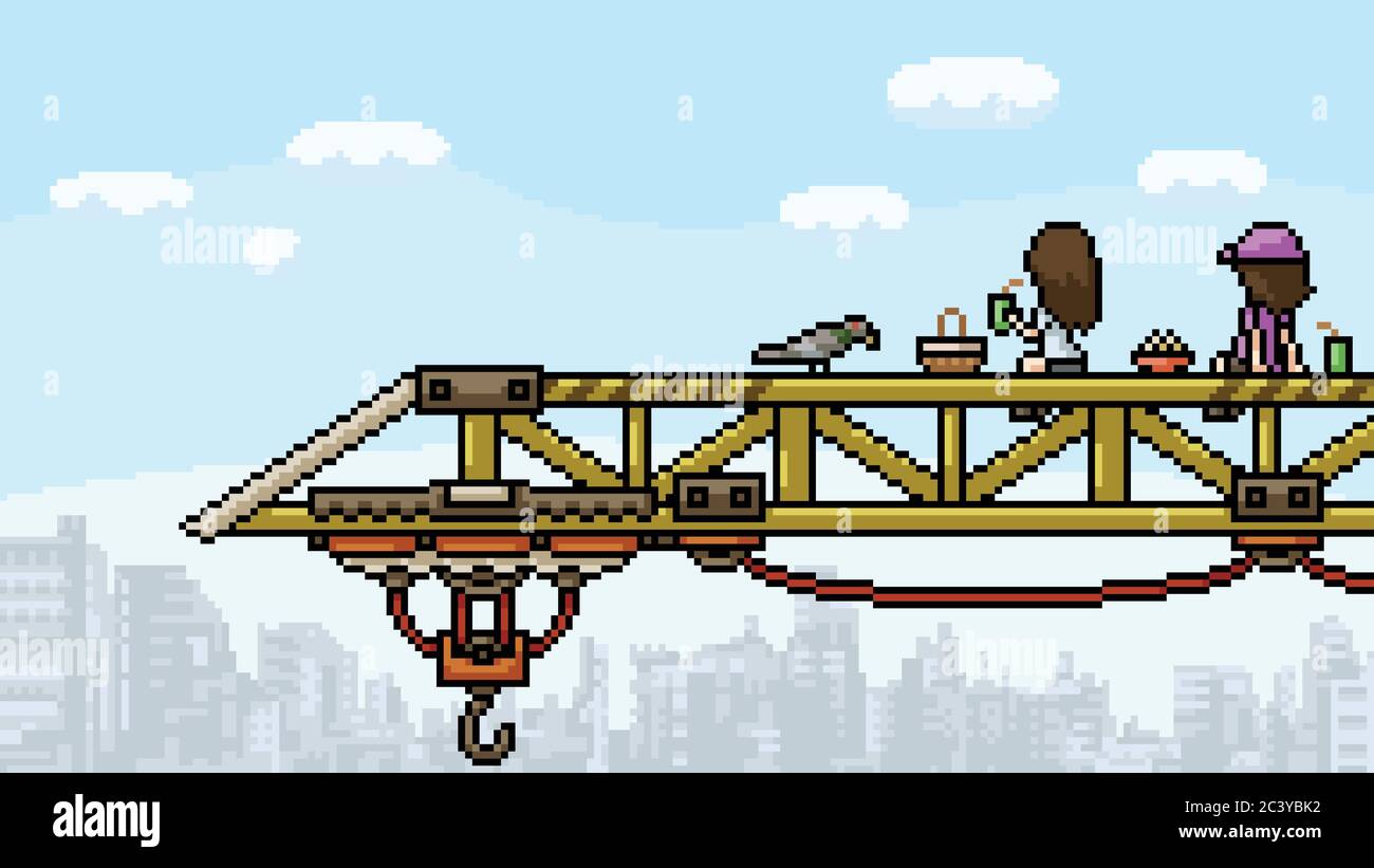 High top crane Stock Vector Images - Alamy